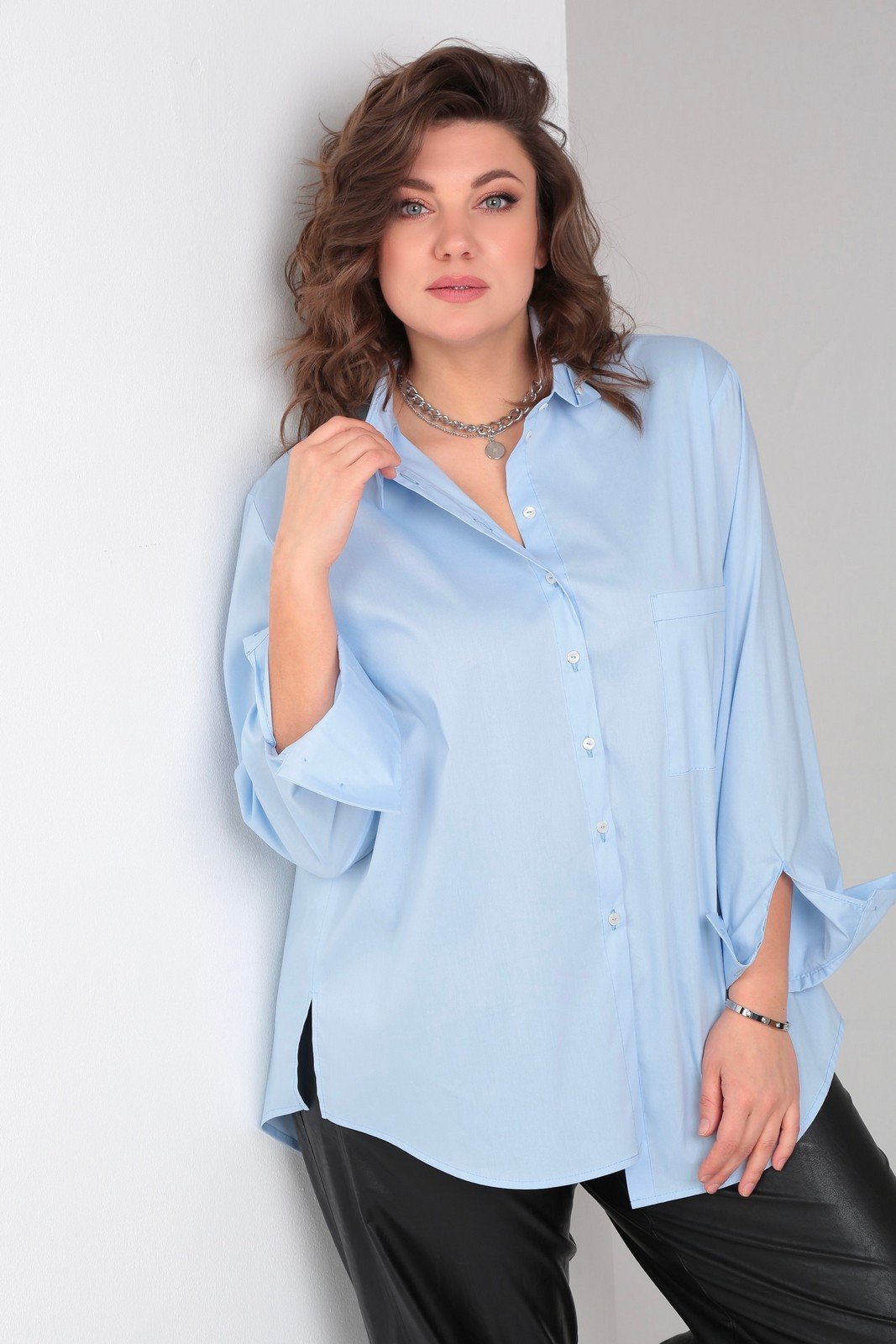 Блузка 8310 голубой BLISS купить - 10% скидка | в наличии